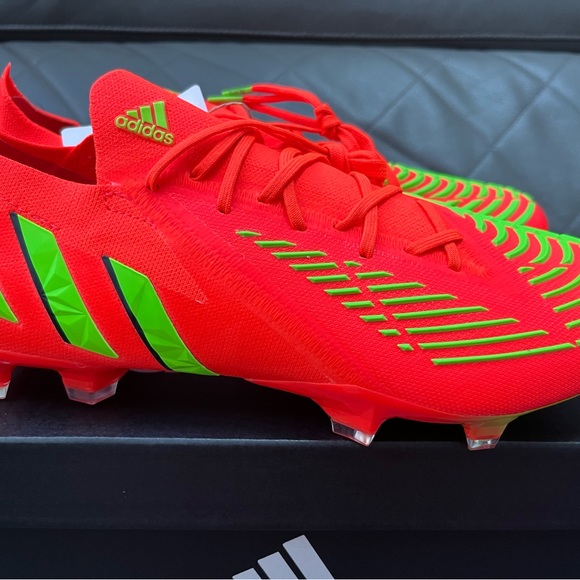 adidas | Shoes | Adidas Predator Edge Low Fg Orange Soccer Cleats Men ...